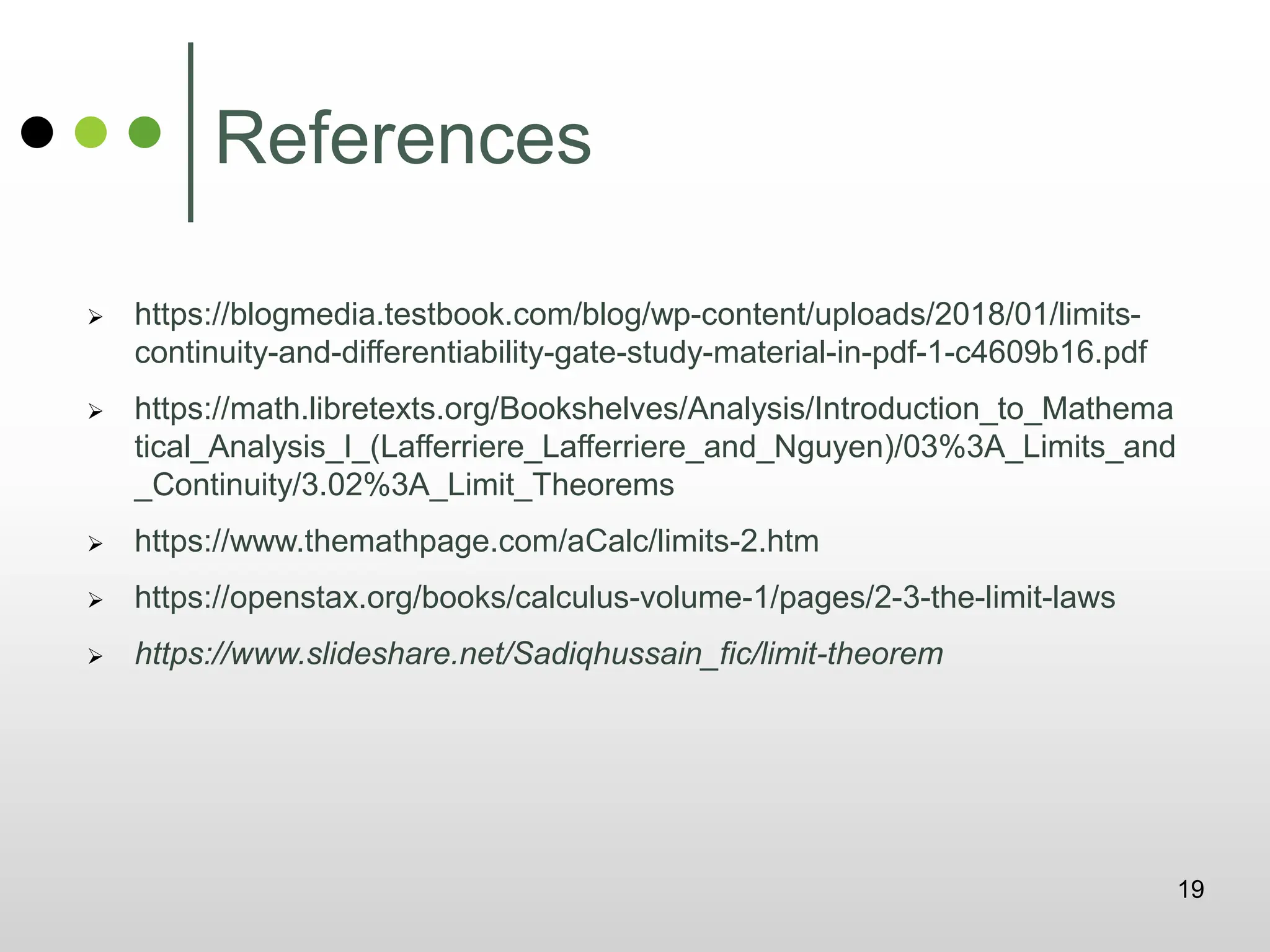 introduction to limit and continuity(both are basic concept of mathemtics | PPT