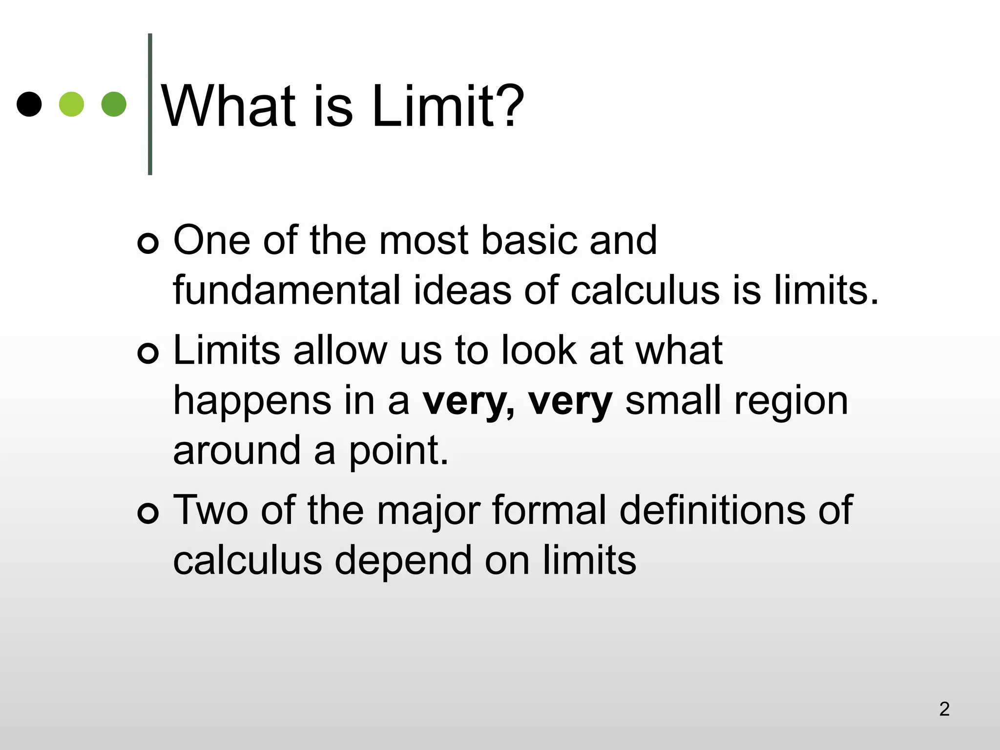 introduction to limit and continuity(both are basic concept of ...