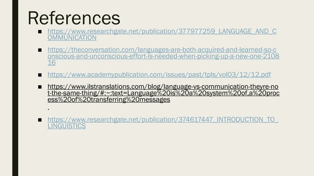 Intro to ling Lec I.pptx (Process of Communication) | PPT