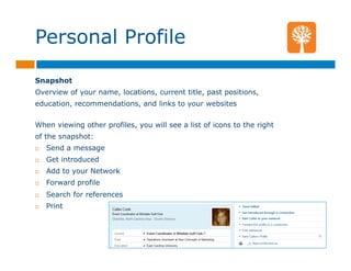 Introduction to LinkedIn | PDF