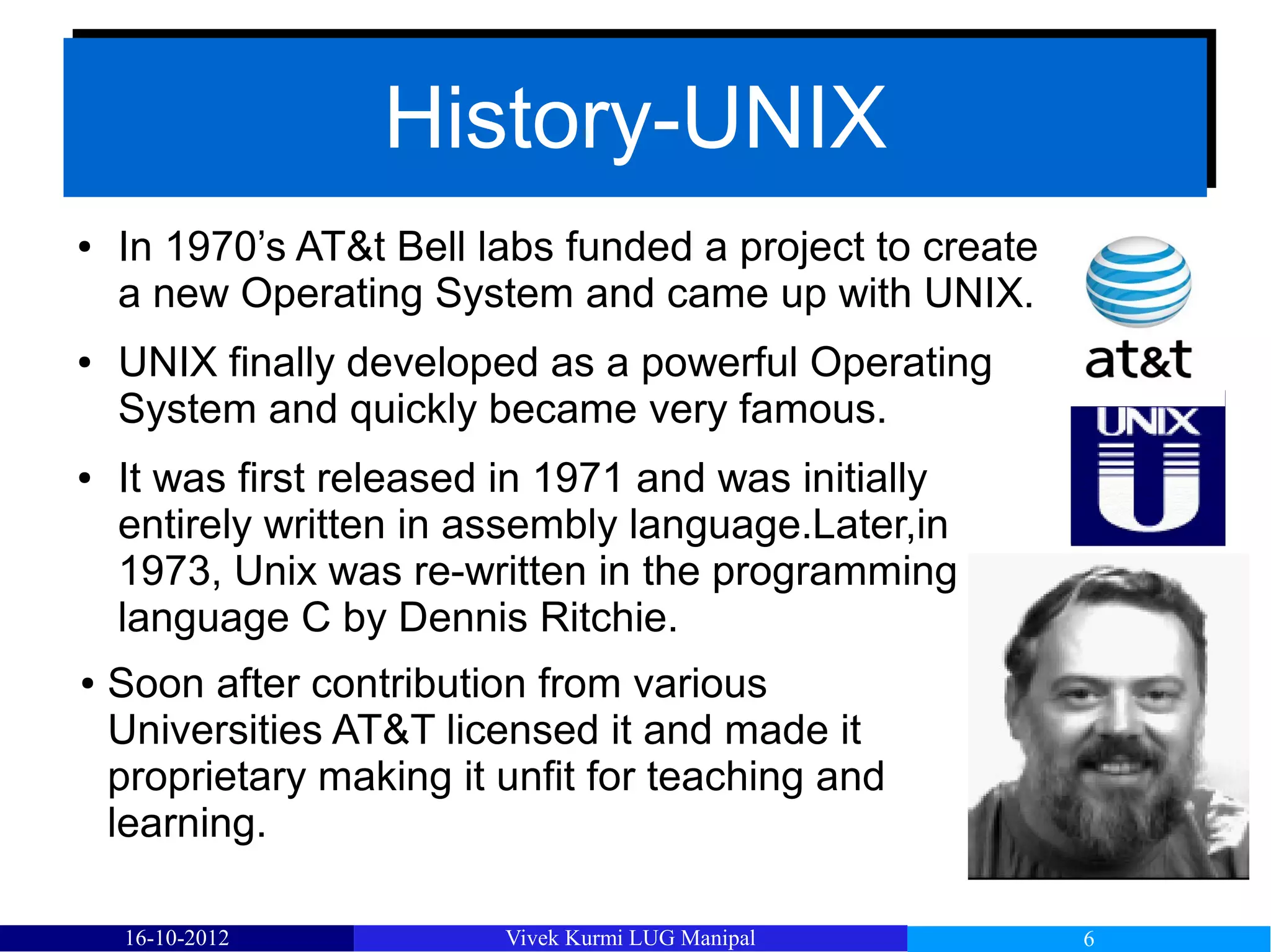 Intro to linux | ODP