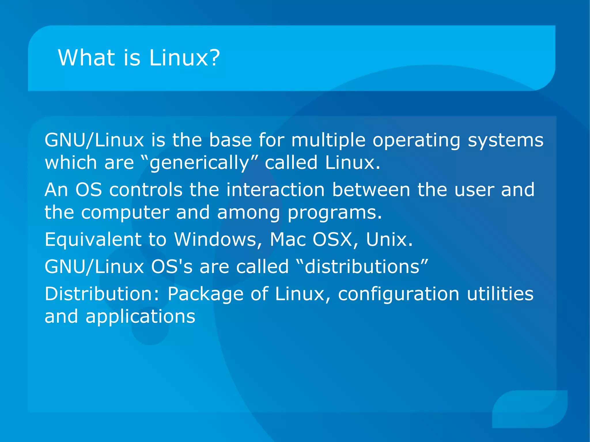 Introduction To Linux | PPT