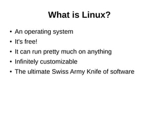 Introduction to Linux | ODP