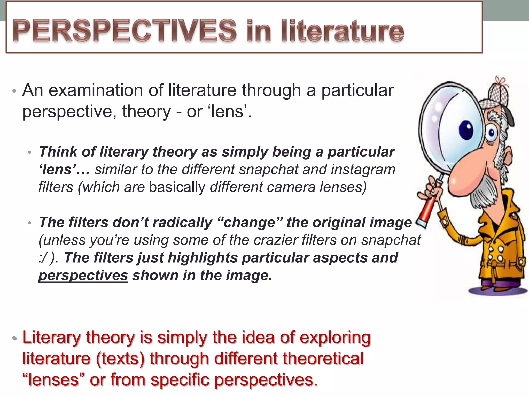Intro to literary theory | PPTX