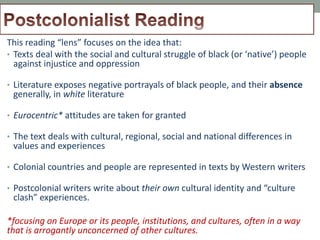 Intro to literary theory | PPTX