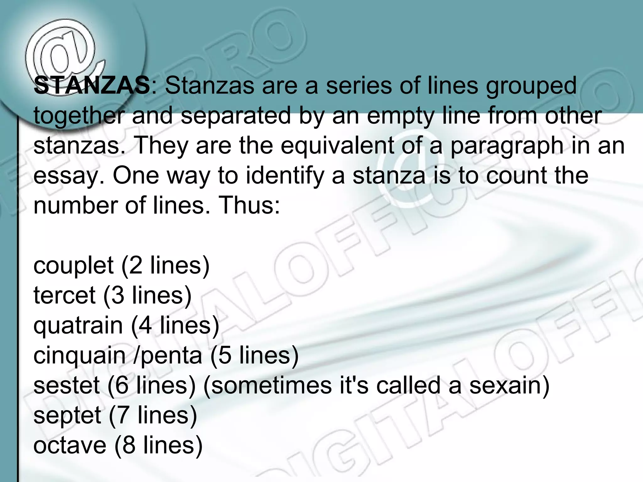 Introduction to English literature | PPT