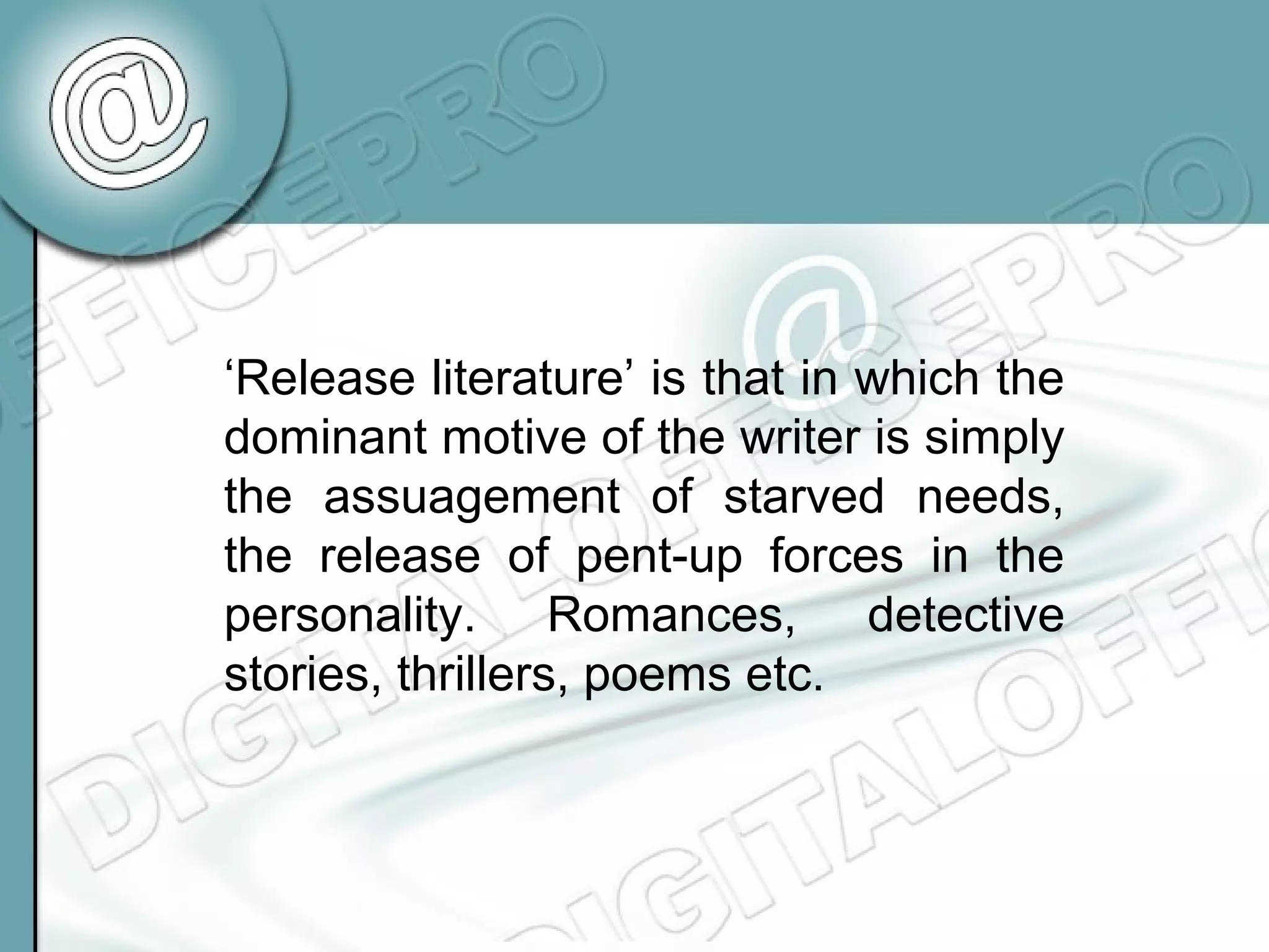 Introduction to English literature | PPT