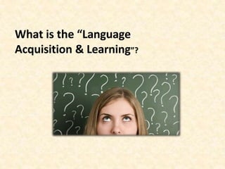 Intro to LLA.pptx | Parenting Babies and Toddlers | Parenting