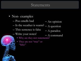 Intro to logic | PPT