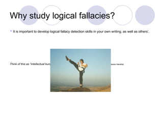 Intro to Logical Fallacy English 10 .ppt