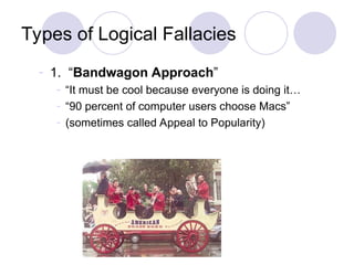 Intro to Logical Fallacy English 10 .ppt