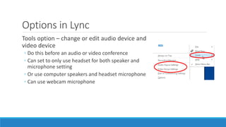 Intro to lync | PPT