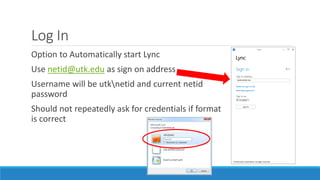 Intro to lync | PPT