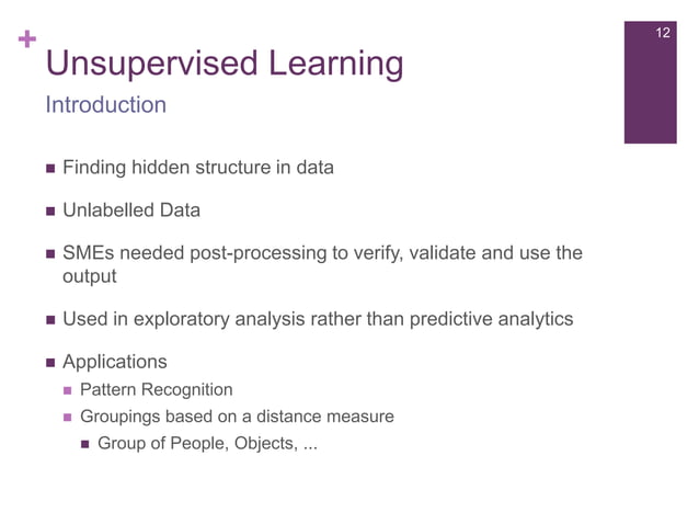 Machine Learning and Apache Mahout : An Introduction | PPT