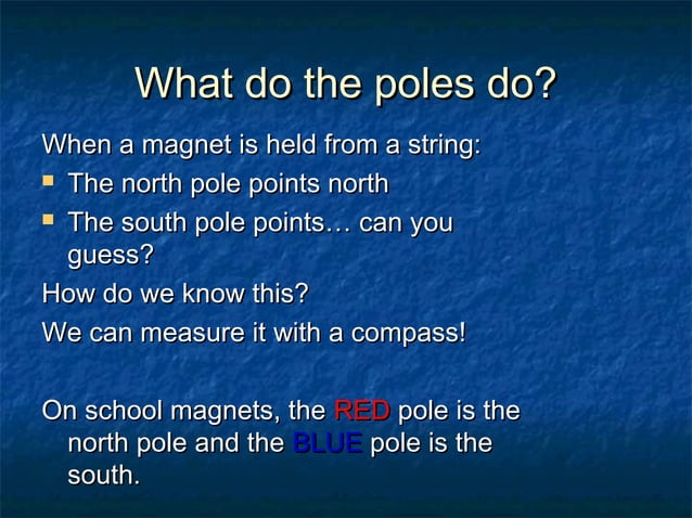 Intro to magnets | PPT | Physics | Science