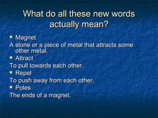 Intro to magnets | PPT