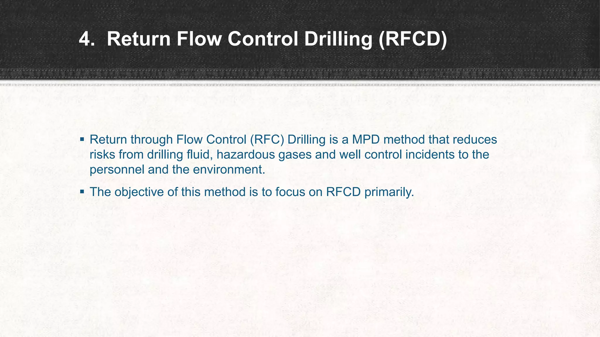 Introduction to manage pressure drilling | PPTX