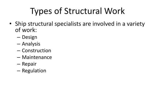 Intro to Marine Structures.pptx | Civil Engineering Industry | Industries
