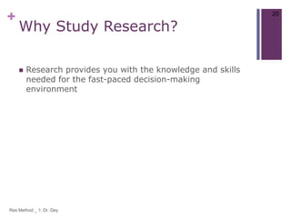 Introduction to Market Research | PPTX