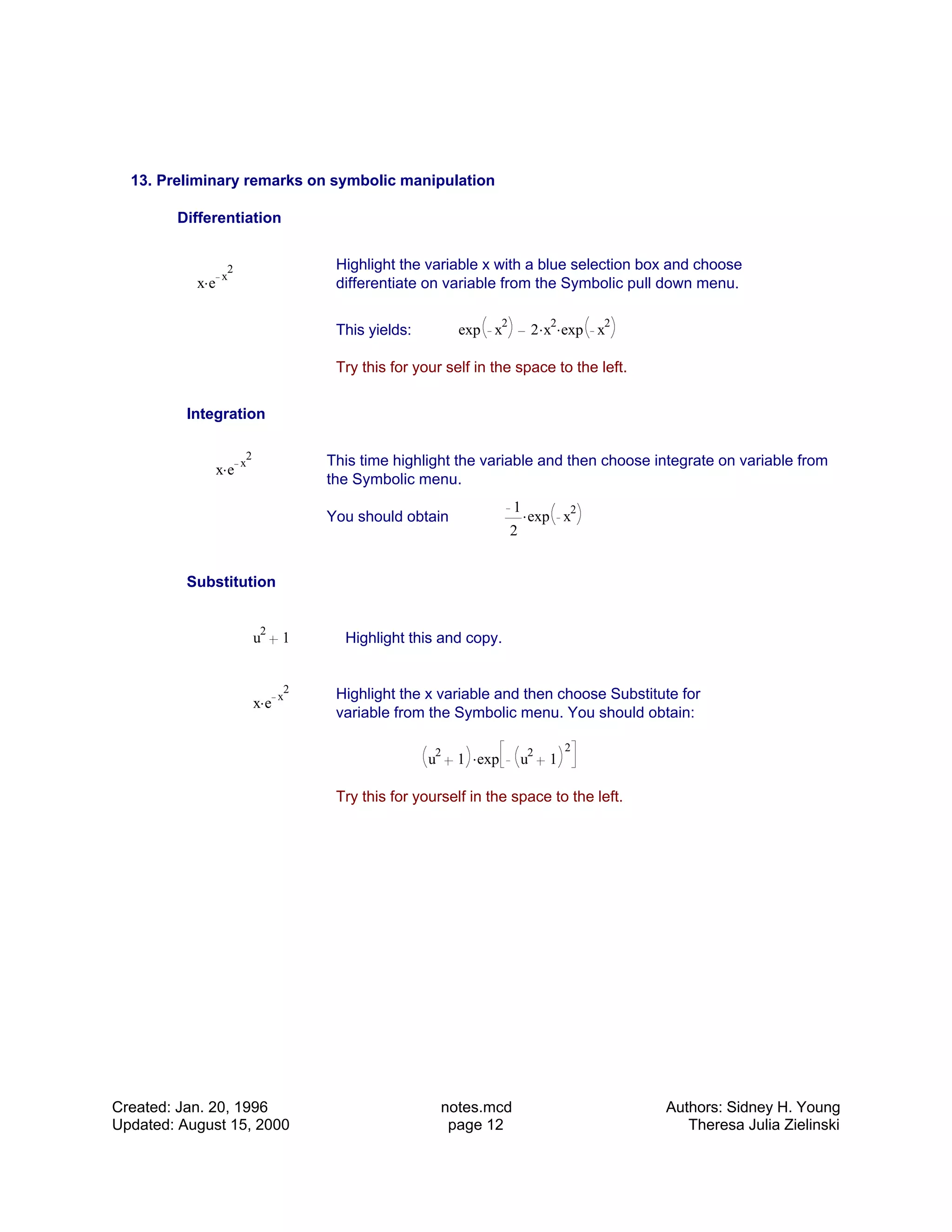 Intro to mathcad | PDF