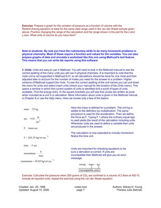 Intro to mathcad | PDF