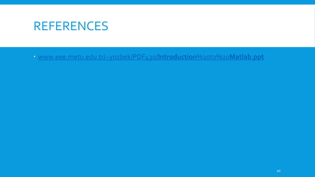 Intro to MATLAB GUI | PPTX