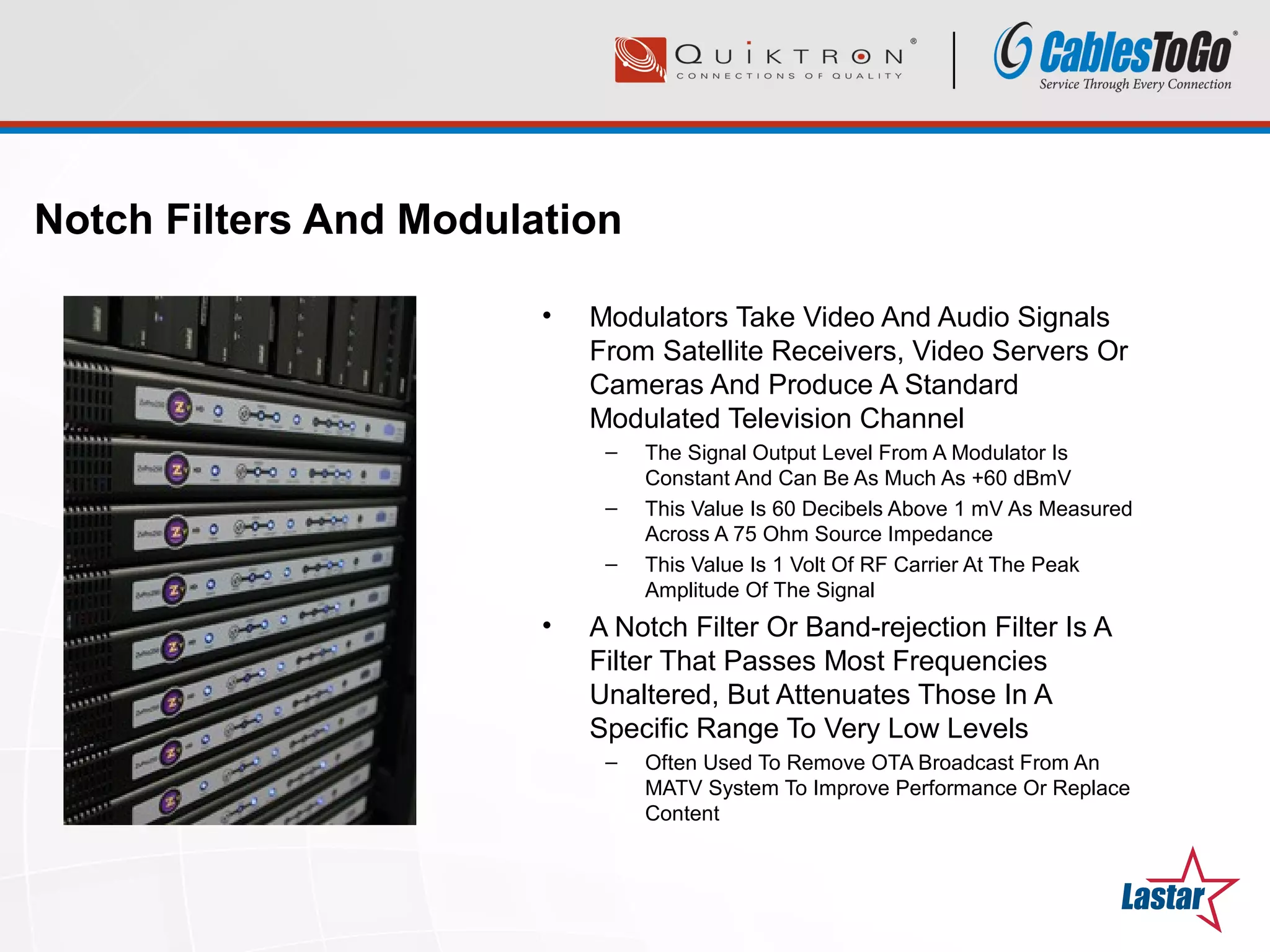 An Introduction and Overview of MATV Technology | PPT