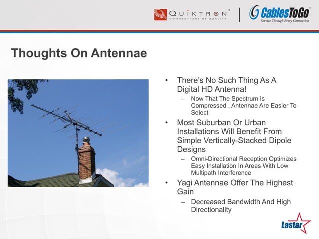 An Introduction and Overview of MATV Technology | PPT | Digital Audio ...