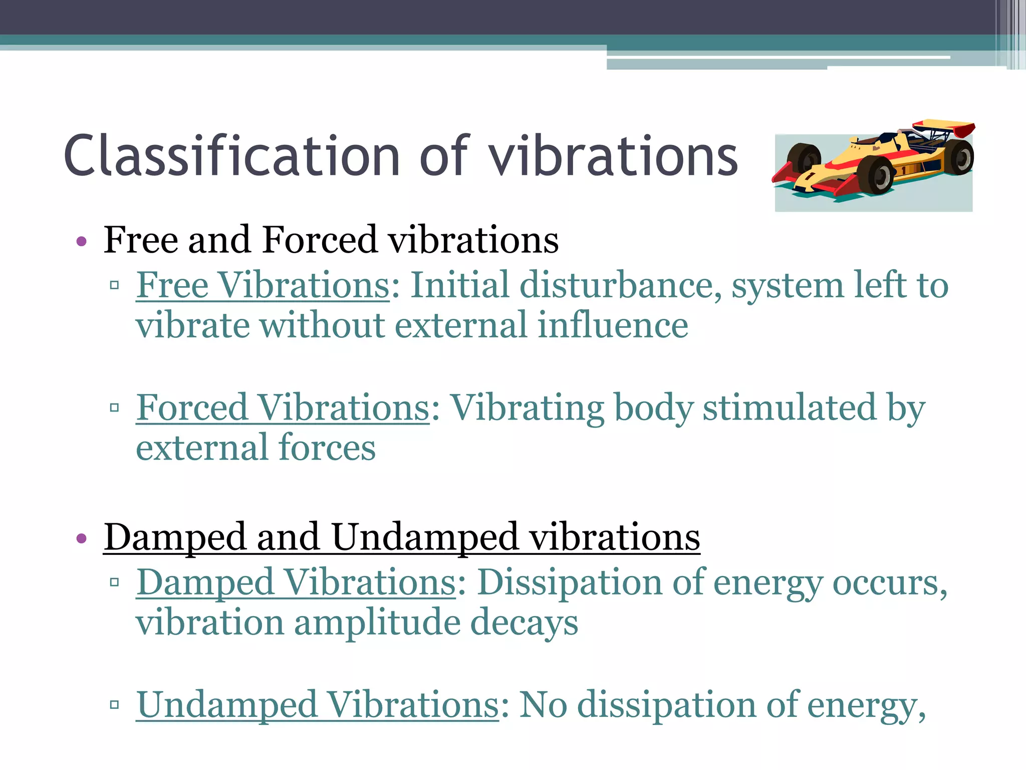 Intro to mechanical vibrations | PPTX