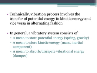 Intro to mechanical vibrations | PPTX