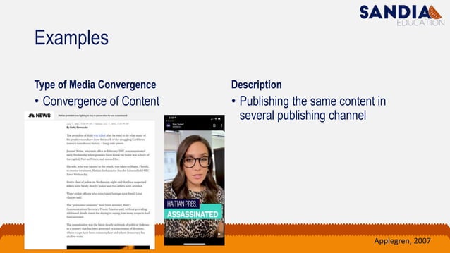 Introduction to Media Convergence | PPTX | Computer Networking | Computing