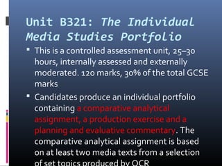 Introduction to media gcse | PPT