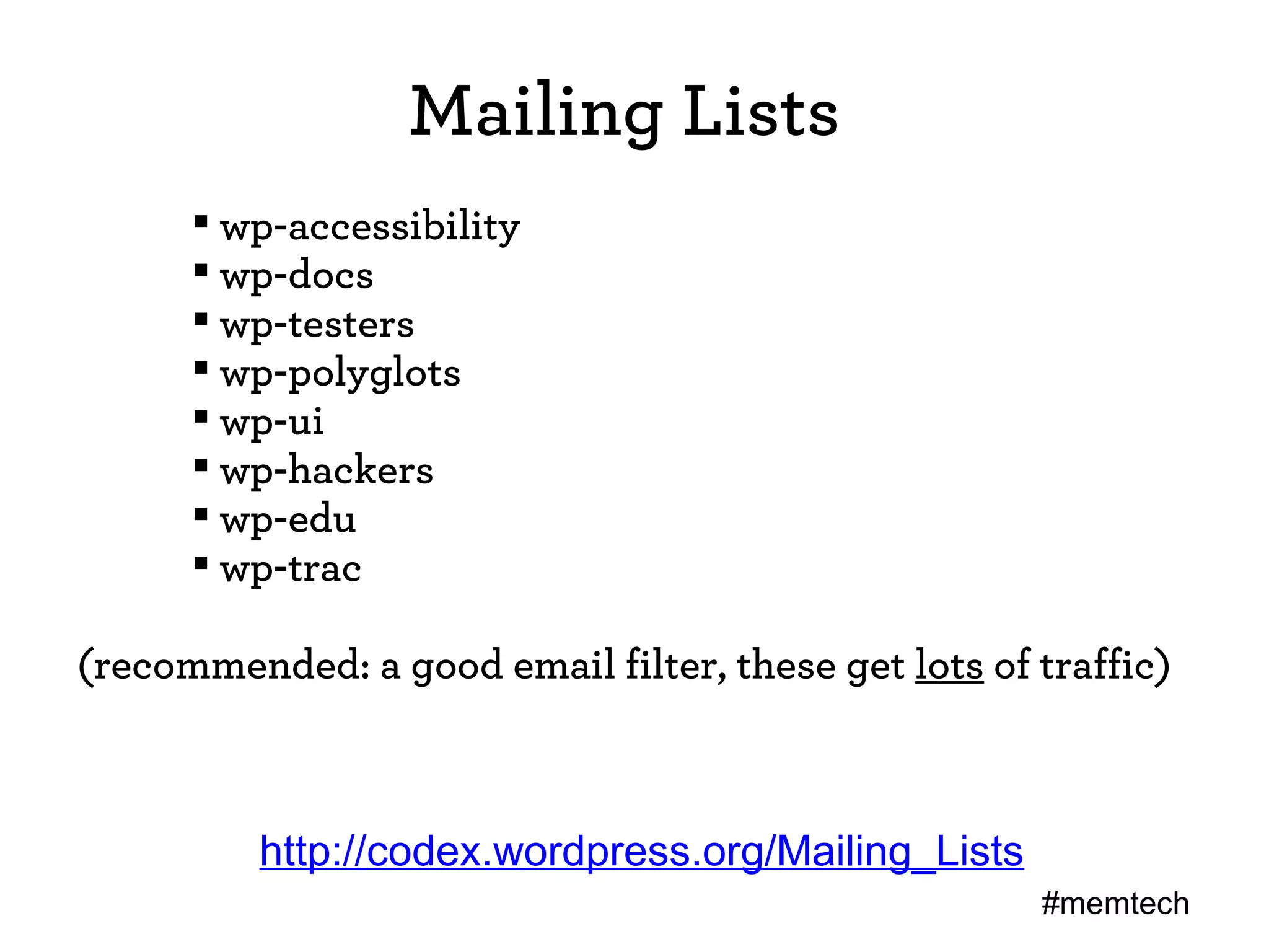 Intro to WordPress #memtech | PPT