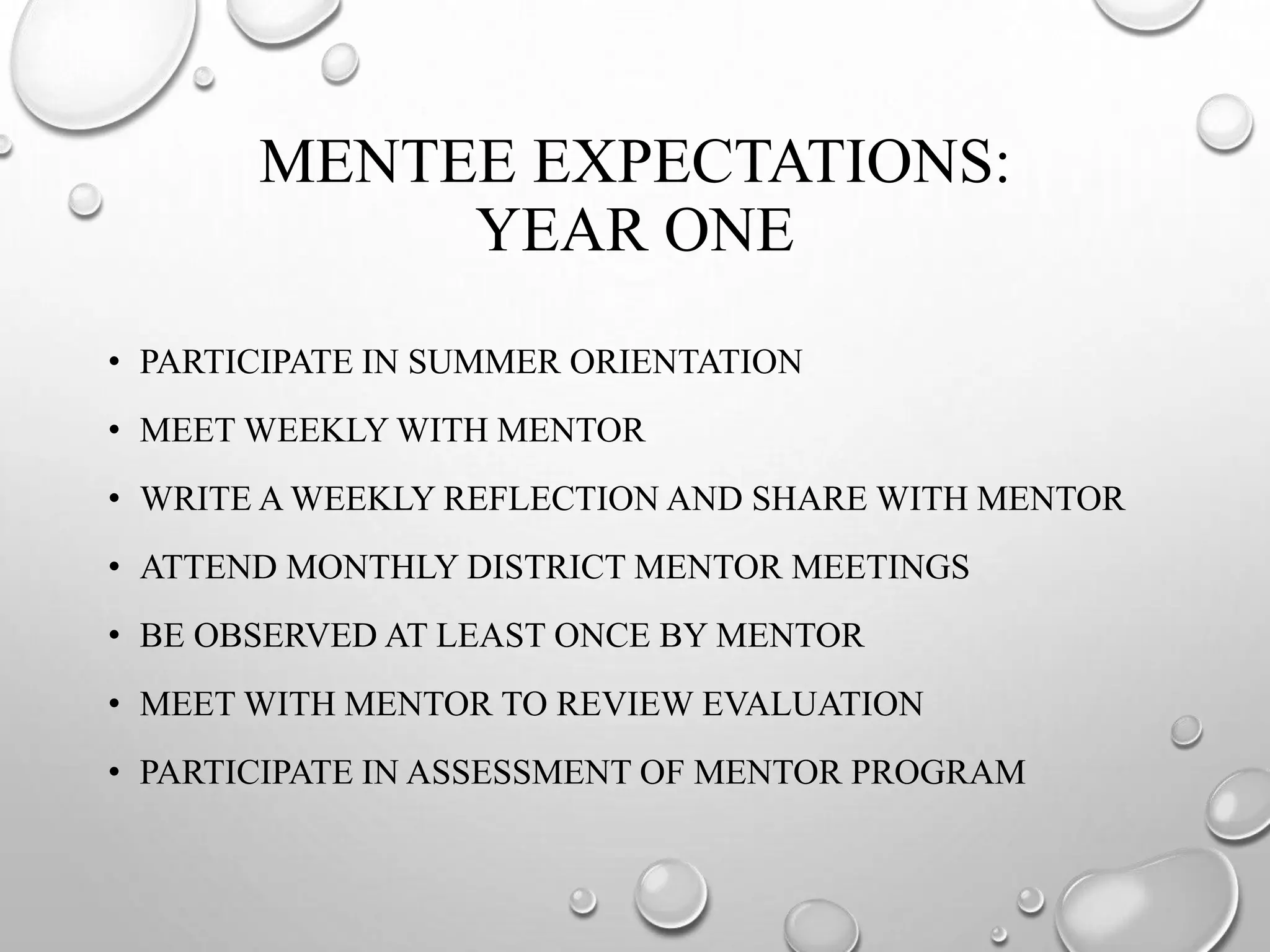 Introduction to mentoring/ new teacher mentoring program | PPTX | Education