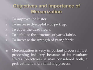 Mercirization | PPTX | Needlework | Arts and Crafts