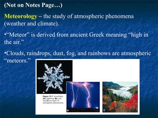 Intro to Meteorology: Our Atmosphere | PPT