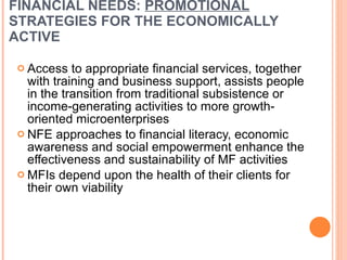 Poverty, Development, Microfinance-an introduction to Microfinace | PPT