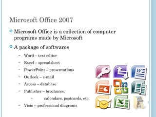 Introduction to Microsoft Office | PPT