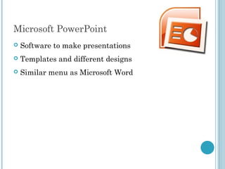 Introduction to Microsoft Office | PPT