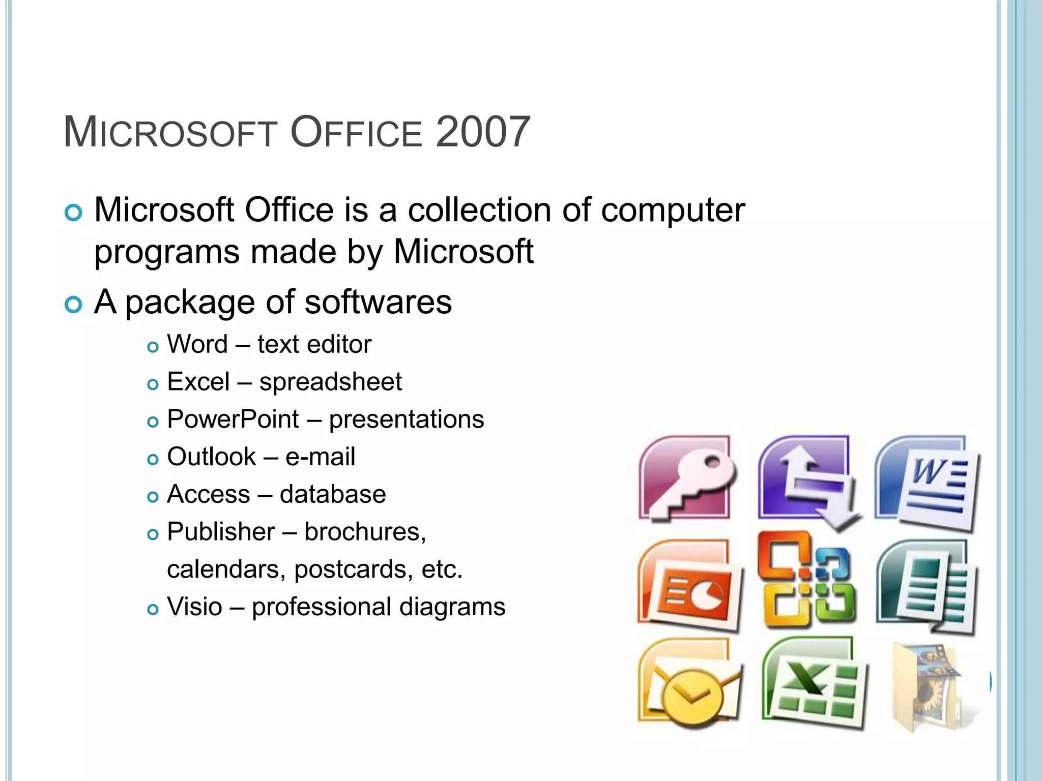 Introduction to microsoft office | PPT