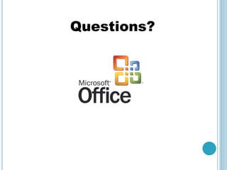 Introduction to microsoft office | PPT