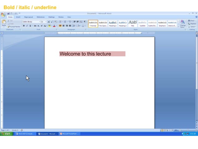 Introduction to microsoft office | PPT | Desktop Publishing | Computer Software and Applications