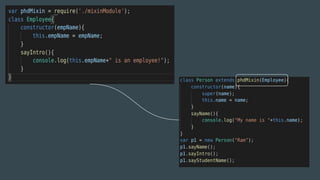 Introduction to Mixins & OOPS | PPT