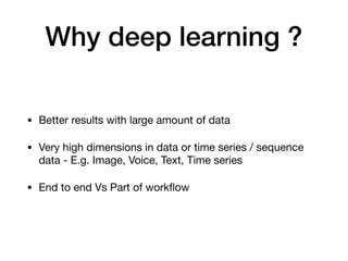 Introduction to machine learning and deep learning | PPT
