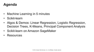 An introduction to Machine Learning with scikit-learn (October 2018) | PPT