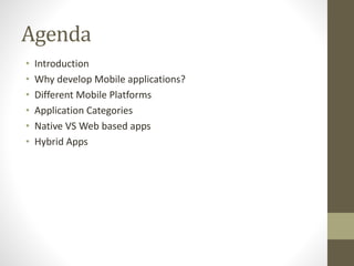 Introduction to Mobile Apps | PPTX