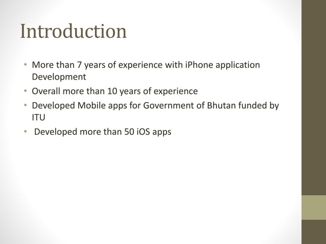 Introduction to Mobile Apps | PPTX | Operating Systems | Computer ...