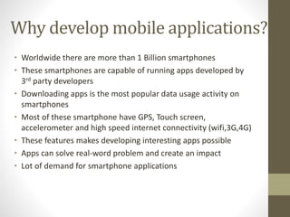 Introduction to Mobile Apps | PPTX
