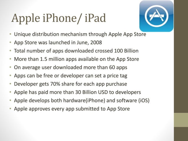 Introduction to Mobile Apps | PPTX | Operating Systems | Computer ...