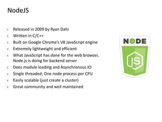 Introduction to Modern and Emerging Web Technologies | PPTX
